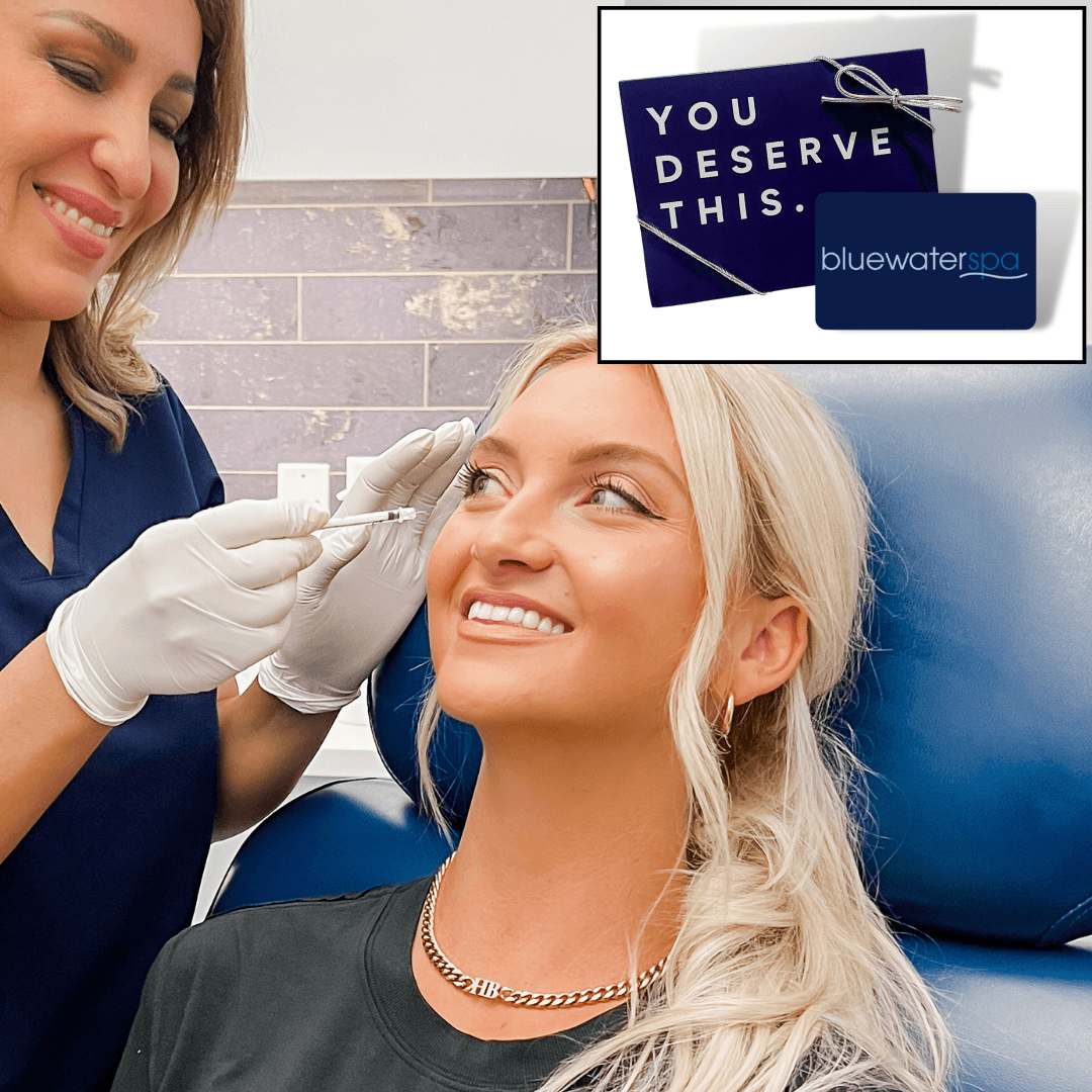 Neuromodulator E-Gift Card | Injectables at Blue Water Spa in Raleigh, NC