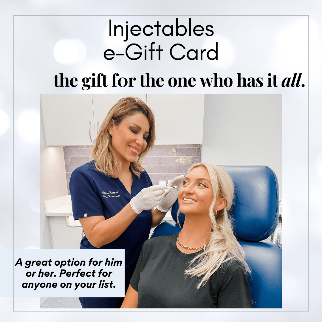 Injectable Services E-Gift Card | Injectables at Blue Water Spa in ...